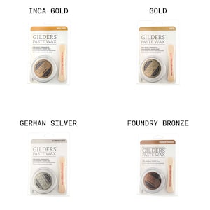GILDERS® Colorizing Paste Wax - Pack Includes 30ml/1oz - Add Non-fading ...