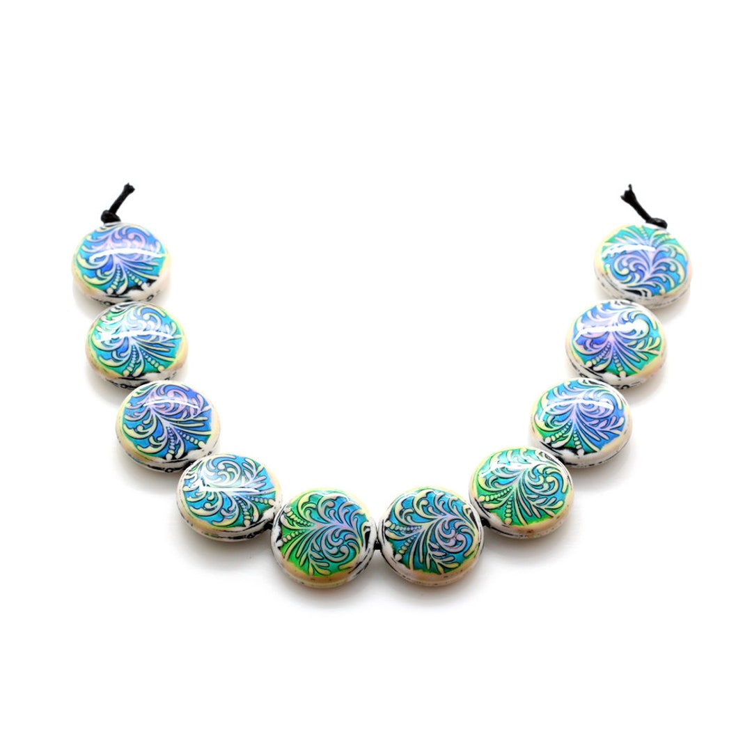 Mirage™ (mood) Spacer Beads "fountain Fern" - Round Shape Beads - 23 ...