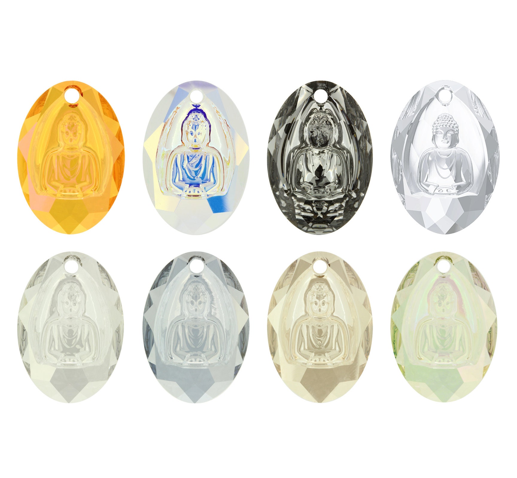 Swarovski buddha necklace store