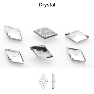 2773 Diamond Rhombus Primero Crystals Rhinestones Hotfix Flat Back ...