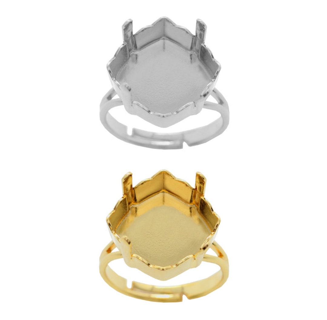 Brass Metal Ring Bases Adjustable - for 4460 Magical Square Fancy ...