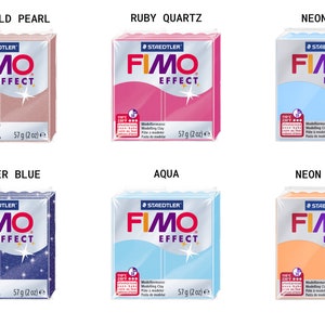 FIMO® Effect Oven Hardening Polymer Soft Modelling Clay - for Creating ...