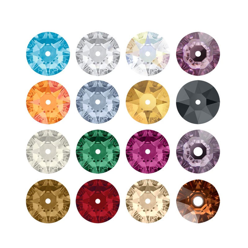 Flat Back Swarovski Crystals - Etsy