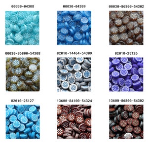 Rutkovsky 991-99132 Wheel Coin Table Cut Glass Beads - 12mm Size - 8 ...