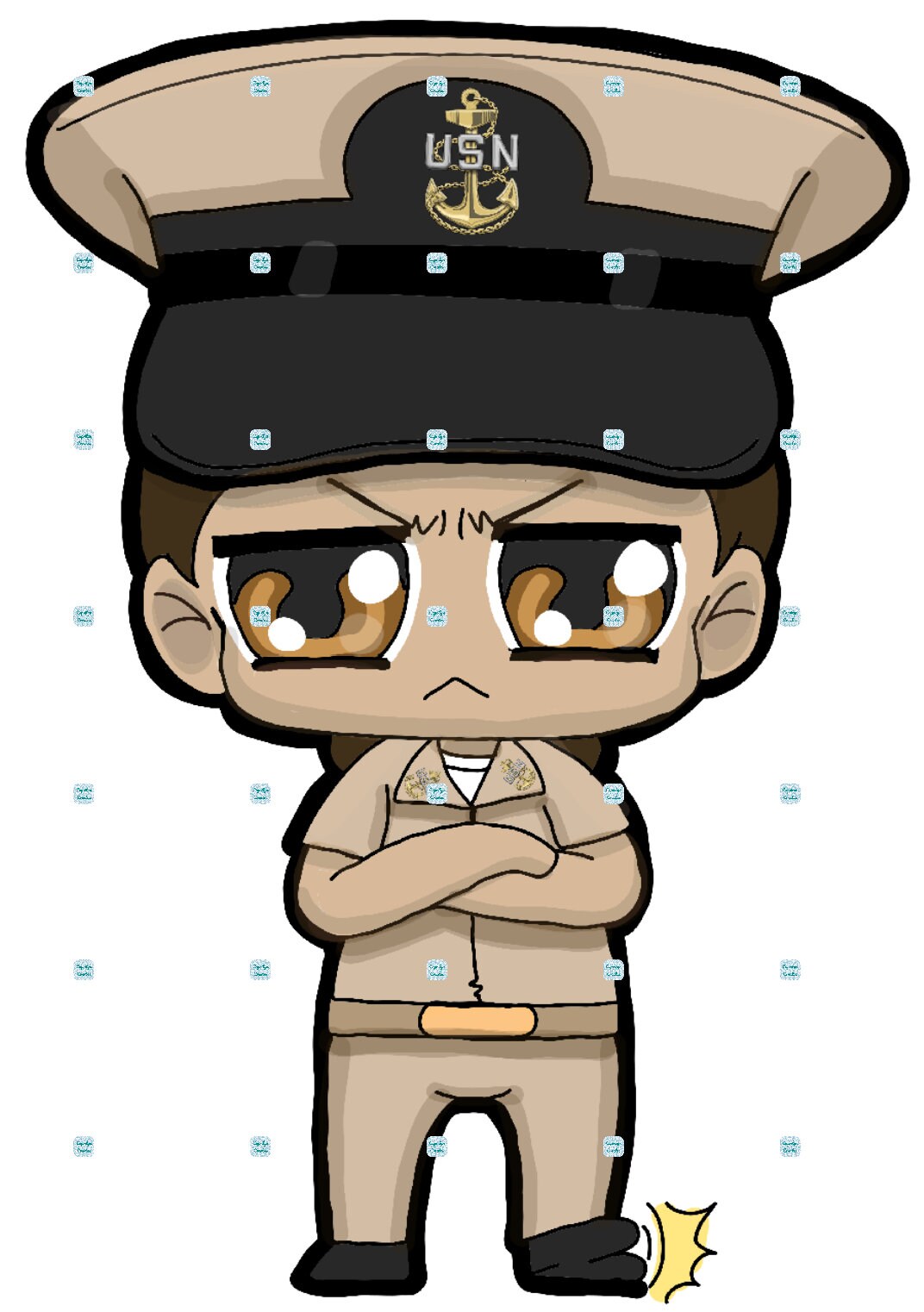 Angry Chibi Chiefs - Etsy