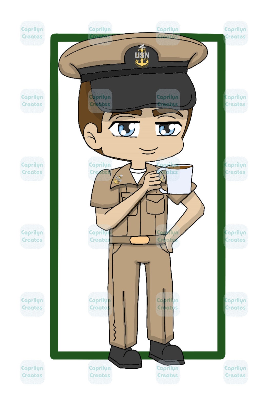 Male Senior Chief Version 4 - Etsy