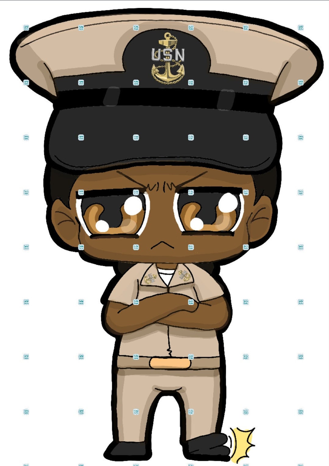 Angry Chibi Chiefs - Etsy