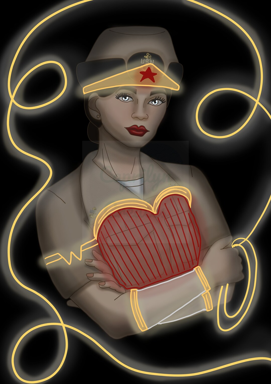 Neon Wonder Chief 1 - Etsy