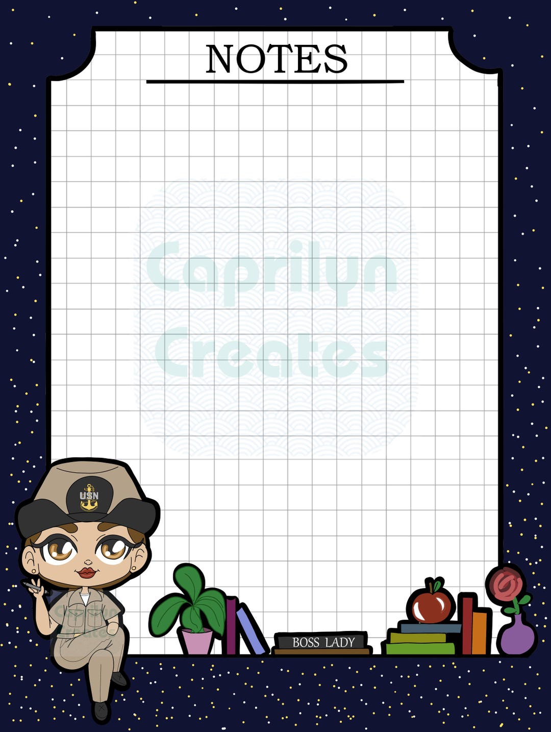 Medium Navy Chief Notepads - Etsy