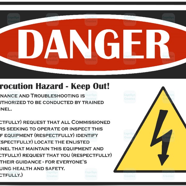 Funny Military Sign - Etsy