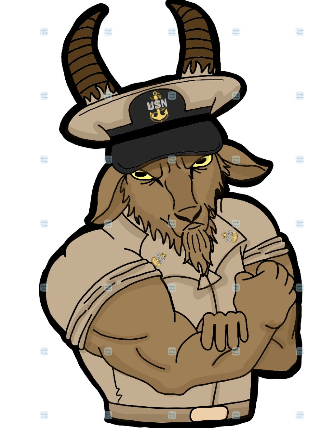 Navy Chief Goat Flex - Etsy