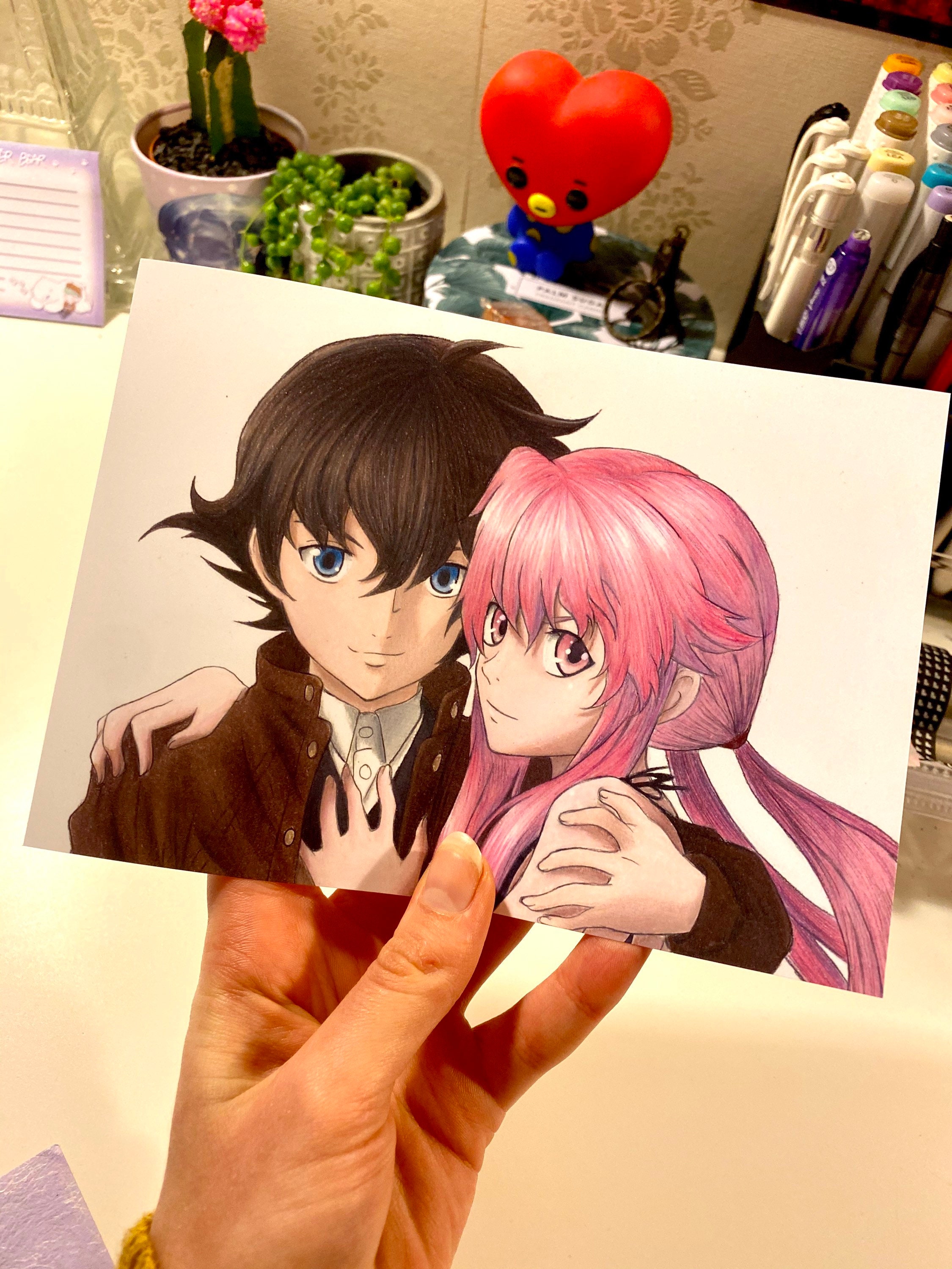 Future Diary Yuno And Yuki