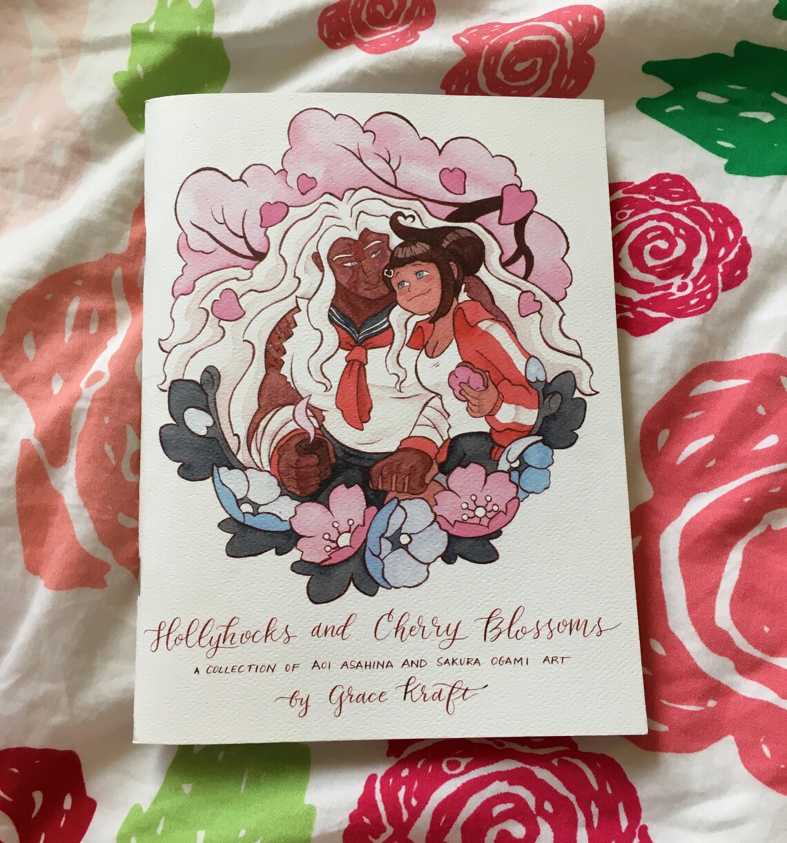 Danganronpa Sakuraoi Sakura Ogami and Aoi Asahina Art Booklet - Etsy