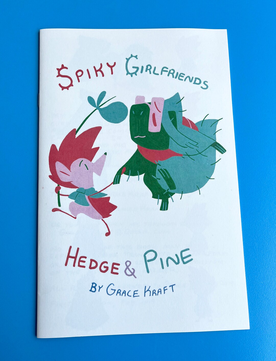 Spiky Girlfriends Hedge & Pine Art Booklet Chapbook - Etsy