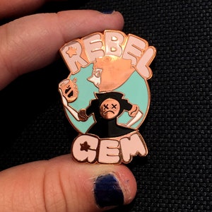 Steven Universe "bad" Pearl Enamel Pin - Etsy