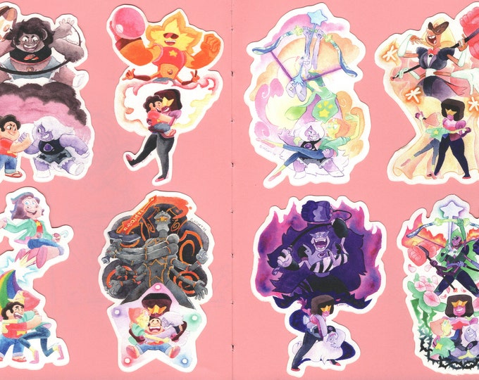 Steven Universe Fusion Stickers - Etsy