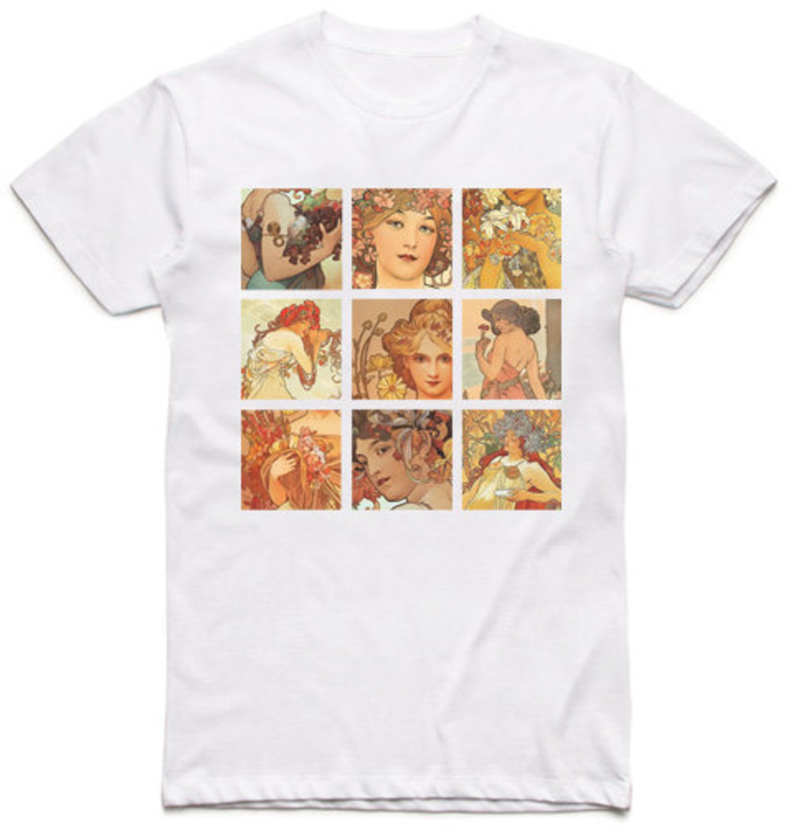 Alphonse Mucha Unisex T-shirt - Etsy