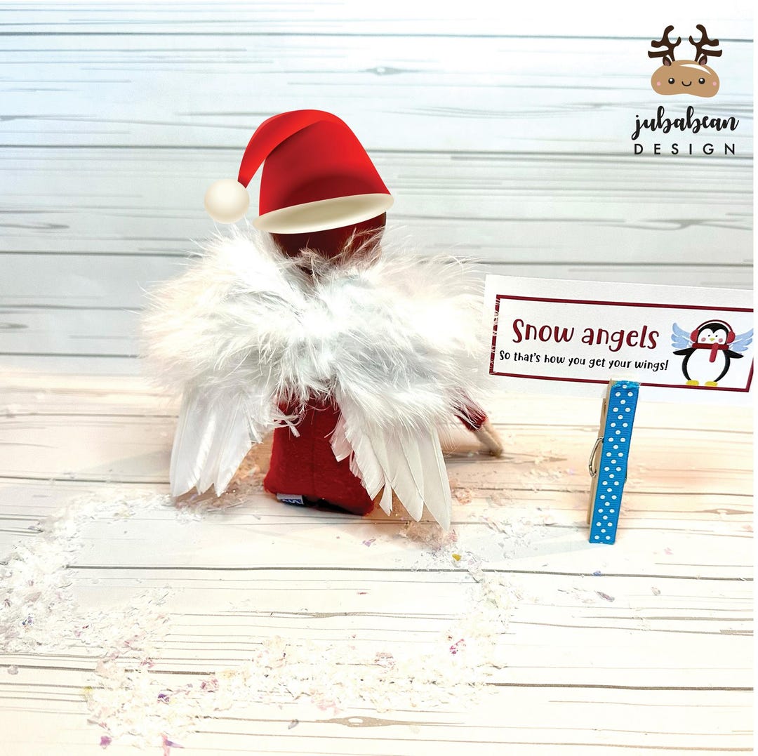 Elf Snow Angel | Elf Props | Elf Accessories | Christmas Elf Activity ...