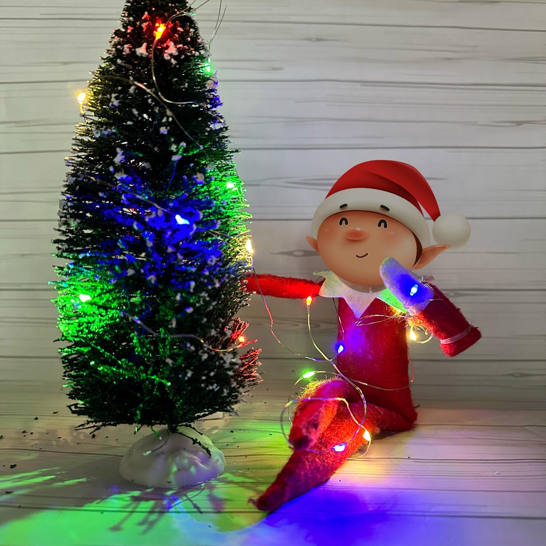 Elf Props | Elf Tree Lighting | Light up Props | Elf Accessories ...
