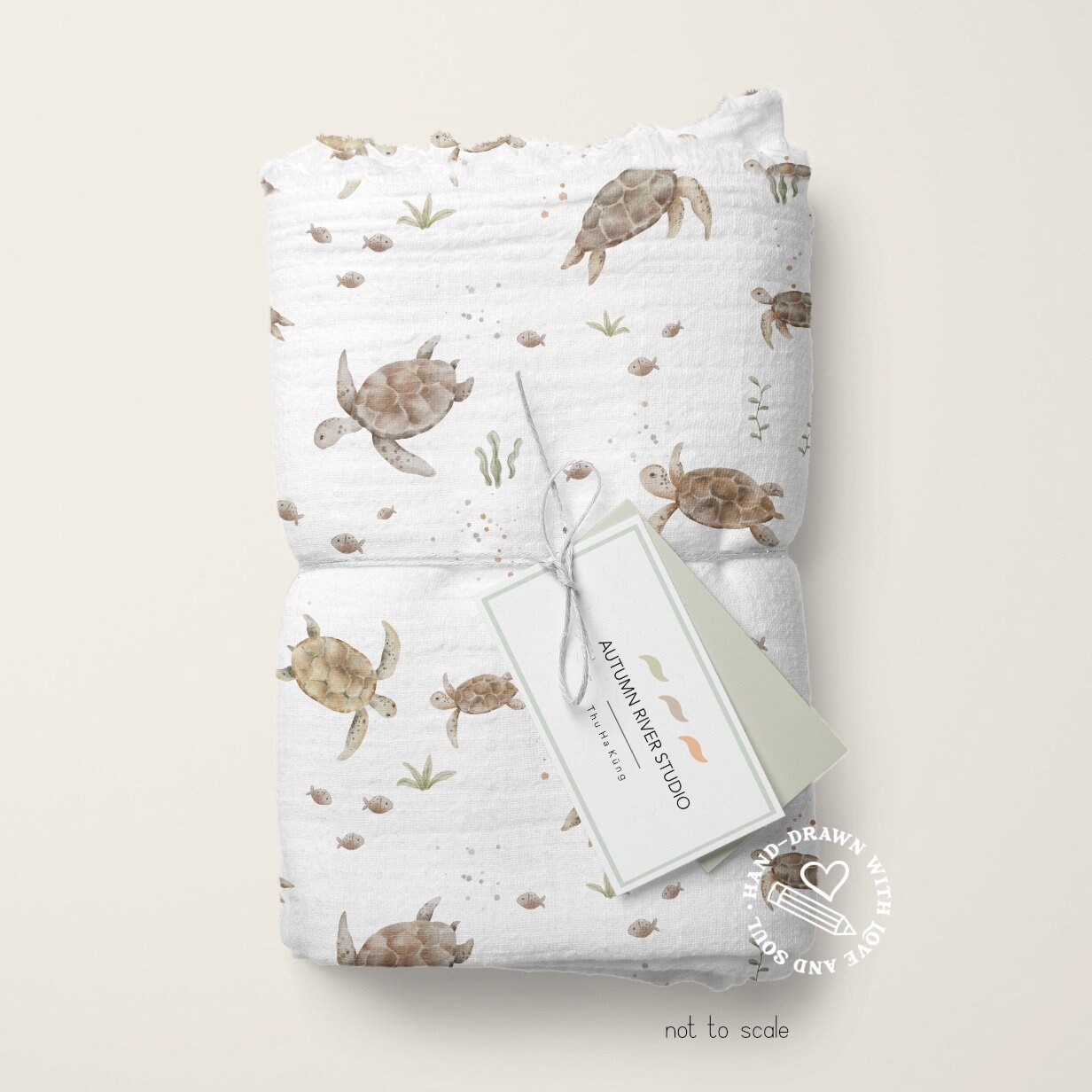 Turtles Seamless Fabric Pattern, Textile Print Design, Sea Turtles ...