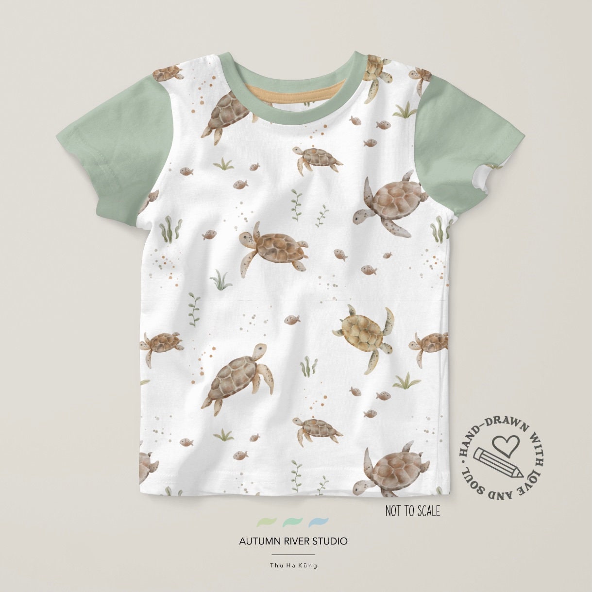 Turtles Seamless Fabric Pattern, Textile Print Design, Sea Turtles ...