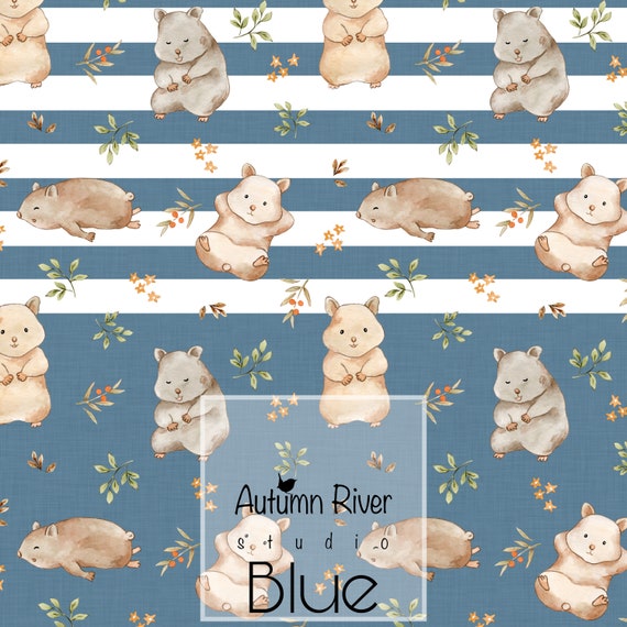 Hamsters Seamless Pattern for Fabric Textile Design - Etsy