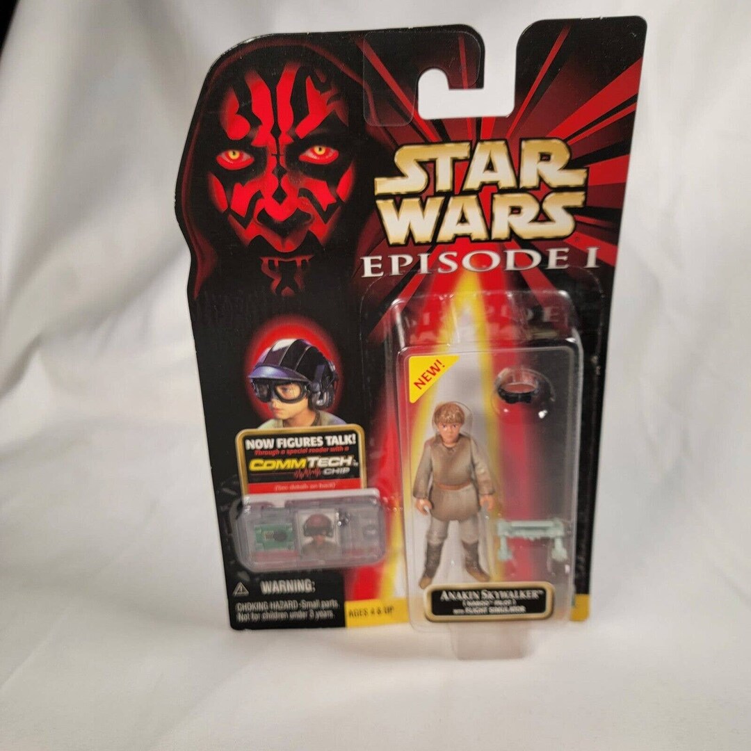 1999 Star Wars Episode 1 Anakin Skywalker Naboo Pilot Action - Etsy