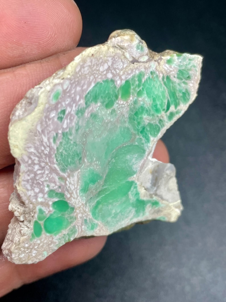 23g Lucin Variscite Slab, Rough Utah Variscite Lapidary Slice, Raw ...