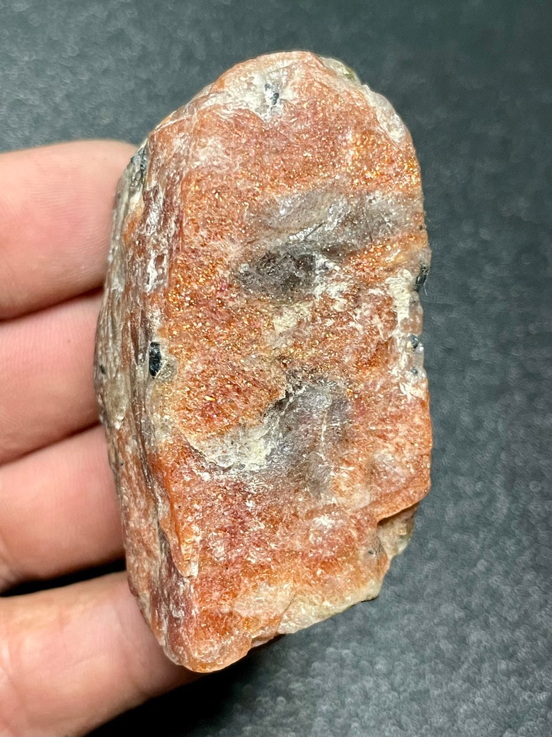 108g Sunstone Raw Specimen, Natural Rough Sunstone Crystal From India ...