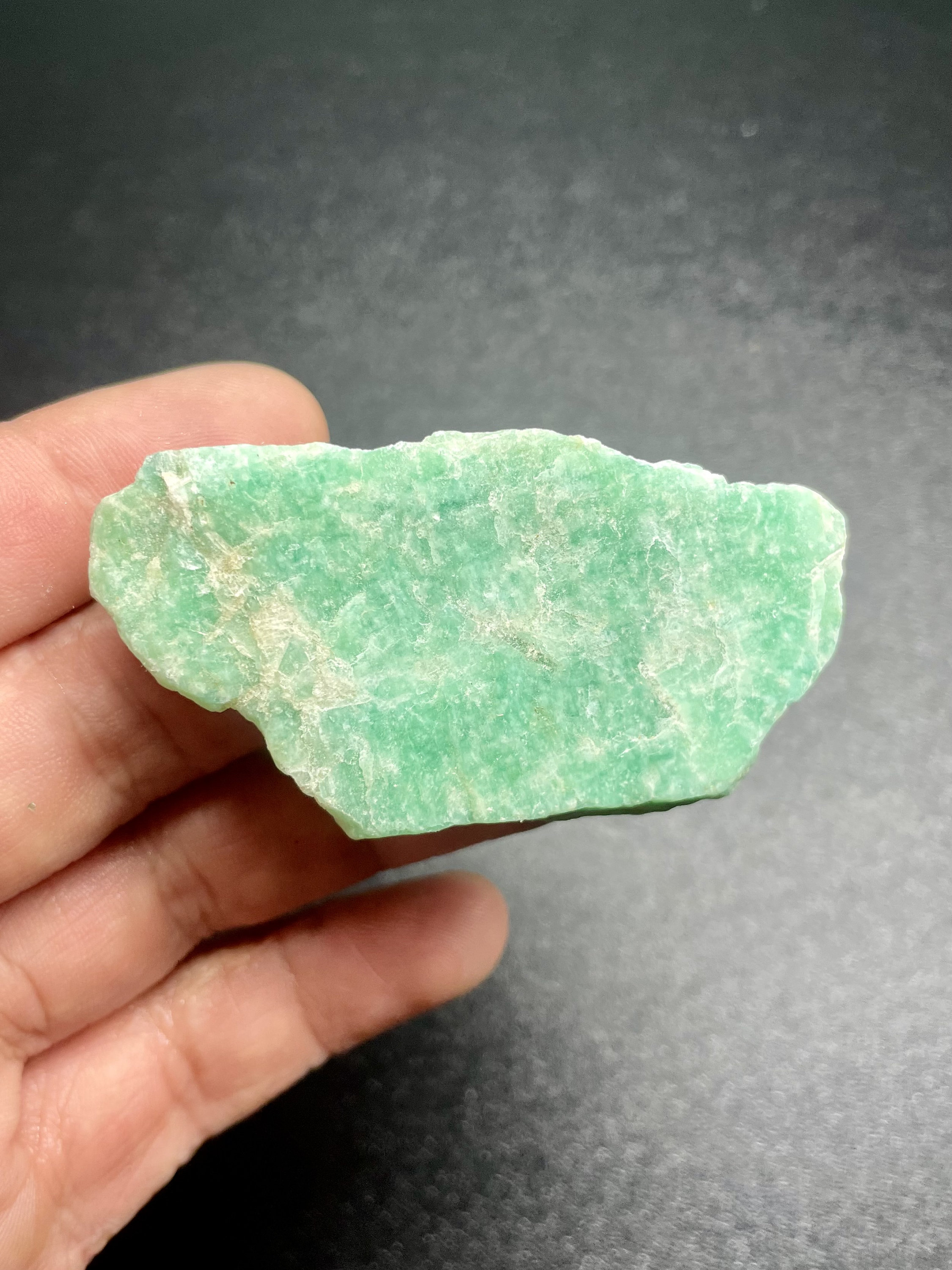 Amazonite Raw Crystal Specimen, Natural Amazonite From Brazil, Rough ...