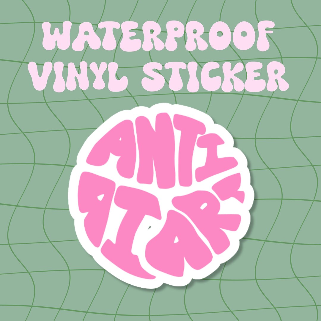 Anti-ai Art Vinyl Sticker - Etsy