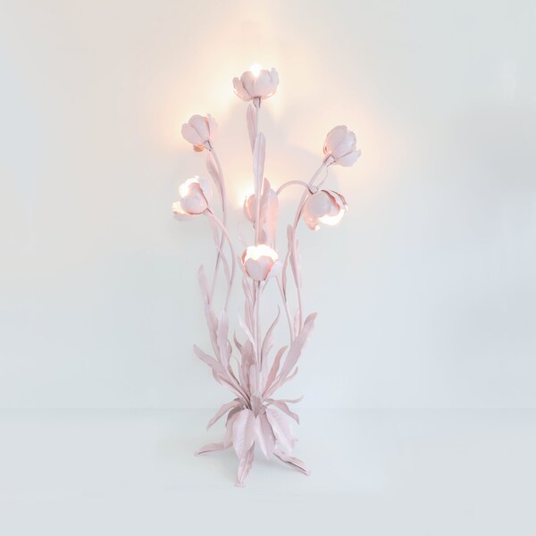 Pink Floor Lamp - Etsy