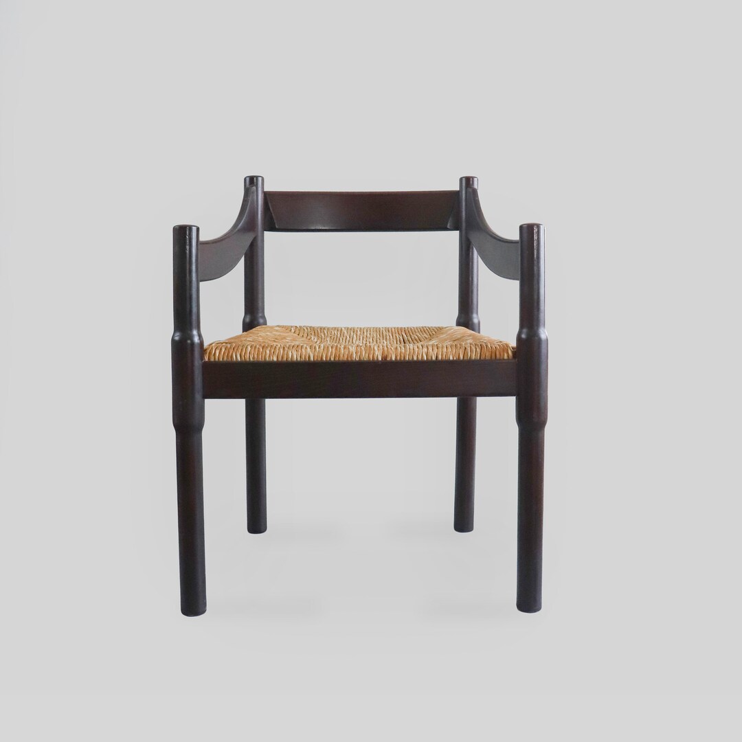 Vintage Carimate Chair by Vico Magistretti, 1970s. - Etsy