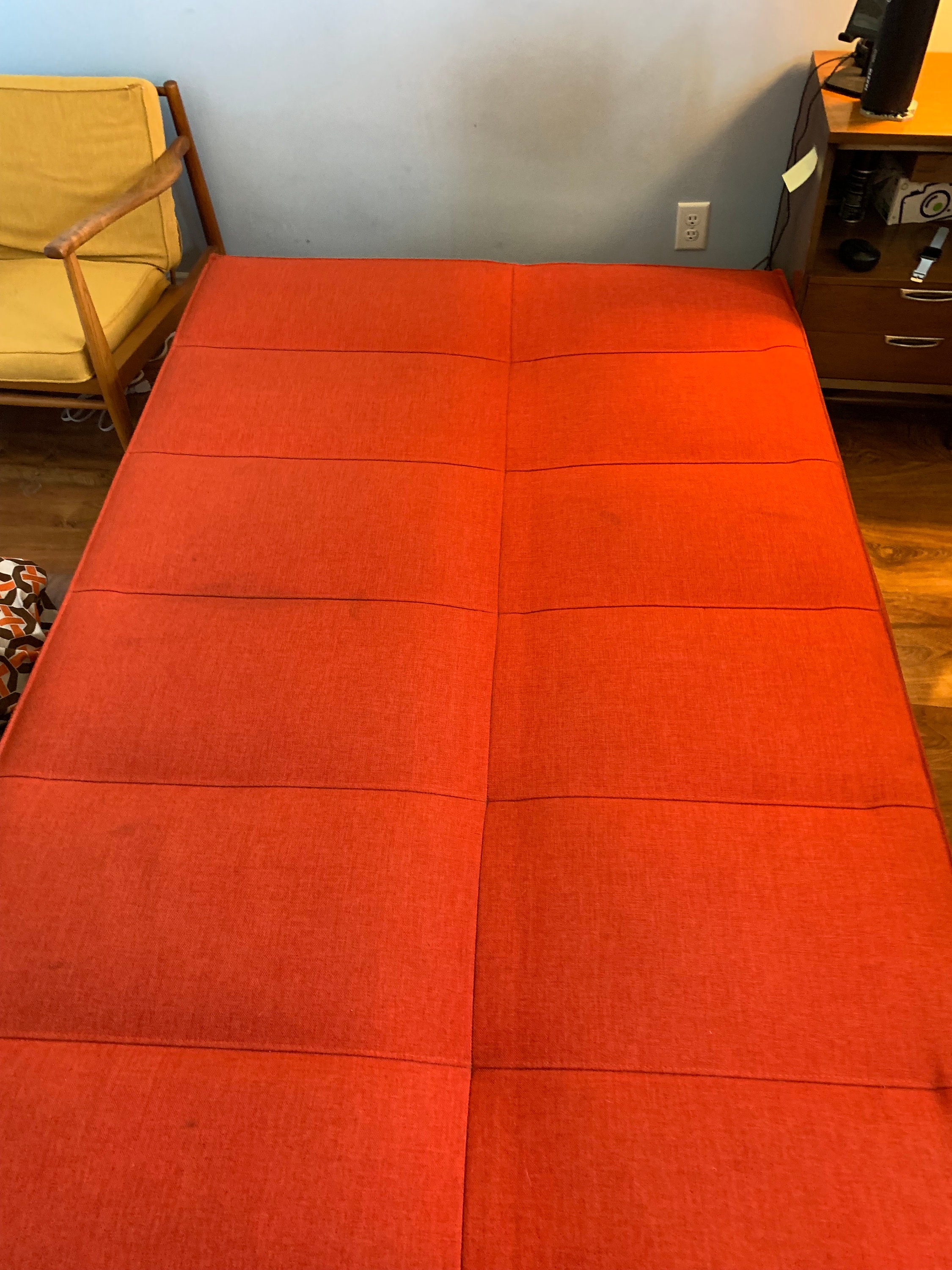 1960s Mid Century, Futon Sofa Fairy Well-made Durable Fabric You Can ...