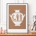 Greek Vase Print Ancient Pottery Poster Aesthetic Bohemian - Etsy