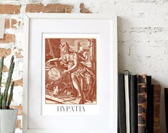 Hypatia Art Print - Etsy