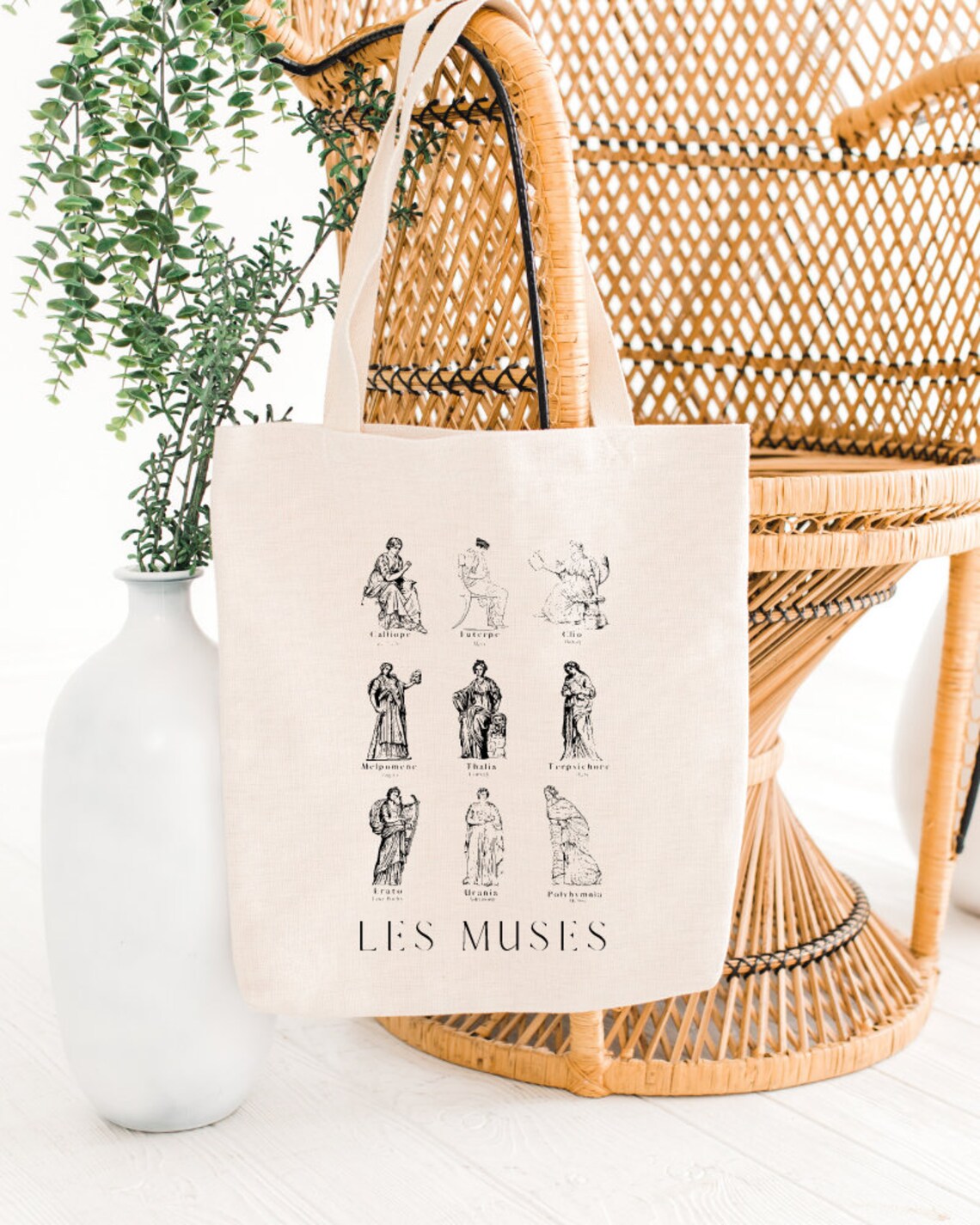 Les Muses Tote Bag Greek Mythology Tote Bag Classic - Etsy