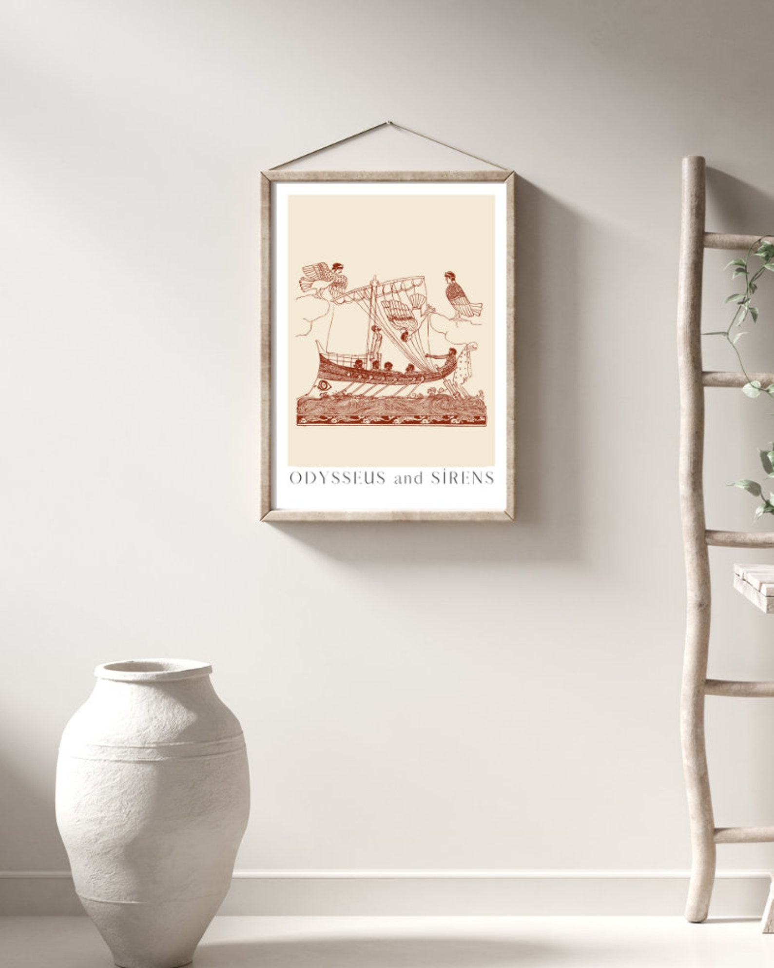 The Odyssey by Homer Poster The Odyssey art Classic | Etsy