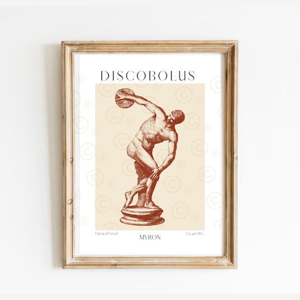 Discus Thrower - Etsy
