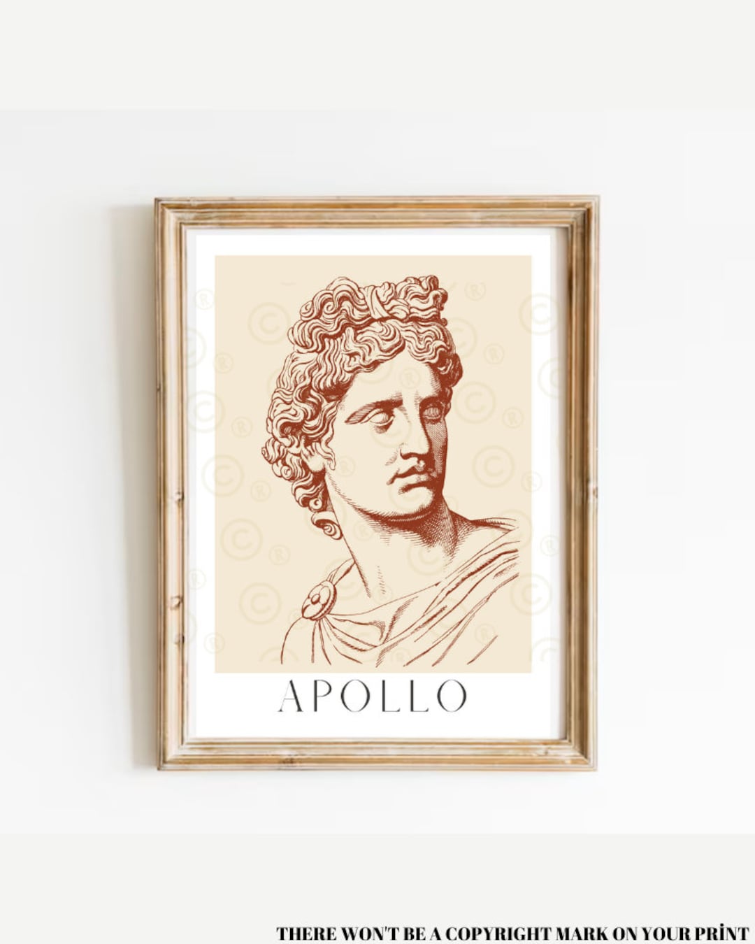 Phoebus Apollo, Greek God Poster, God Apollo Print, Greek Mythology ...