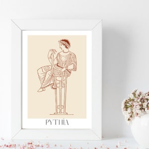 Pythia, Oracle of Delphi, the High Priestess Poster, Priestess of ...