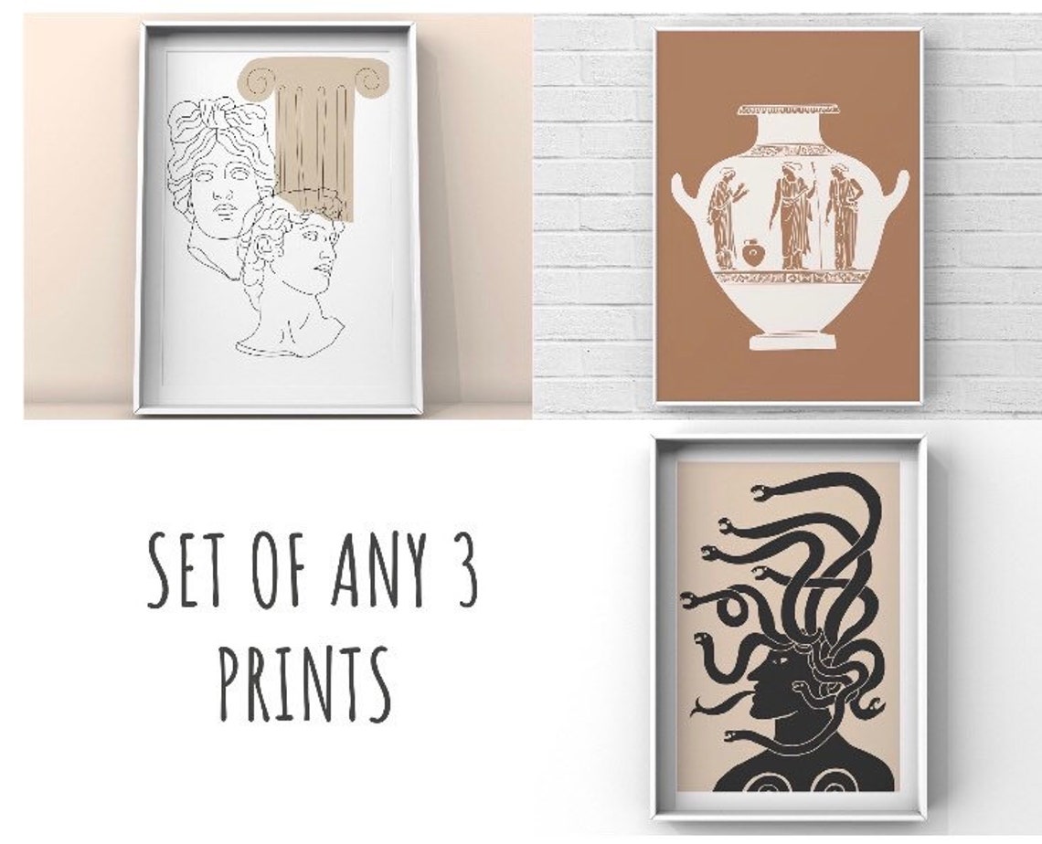 Goddess art Aphrodite Poster Pink Goddess Print Goddess of | Etsy