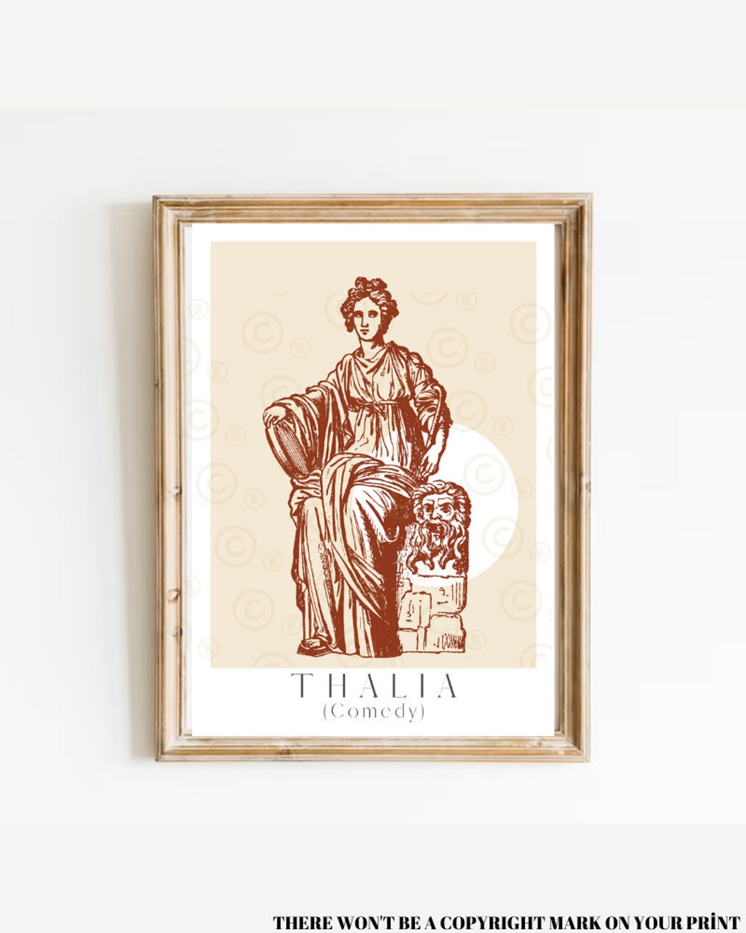 Thalia, Thalia Muse, Thalia Art, Theatre Art Print, Theatre Gifts ...