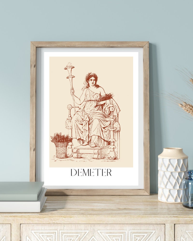 Demeter Percy Jackson Art