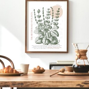 Sage Art Print, Plant Gifts, Sage Green Decor, Herbal Poster, Botanical ...