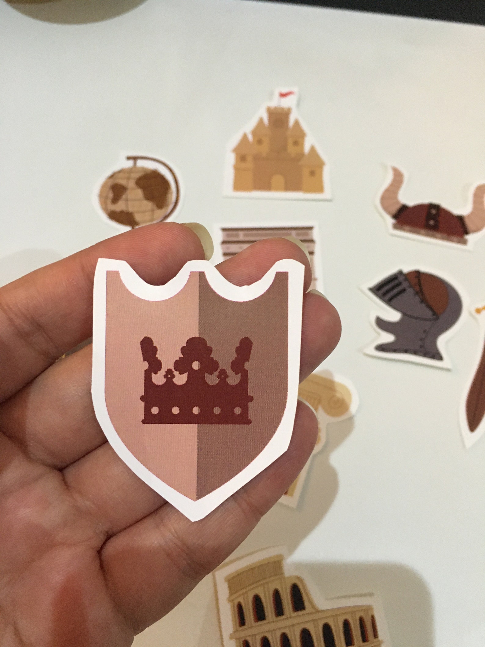 History Sticker Pack Medieval Stickers Dark Academia | Etsy