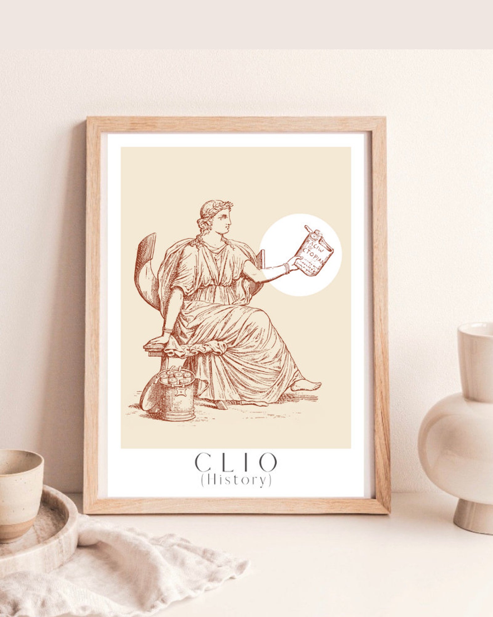 Clio Clio Muse History Poster Historian Gift History - Etsy