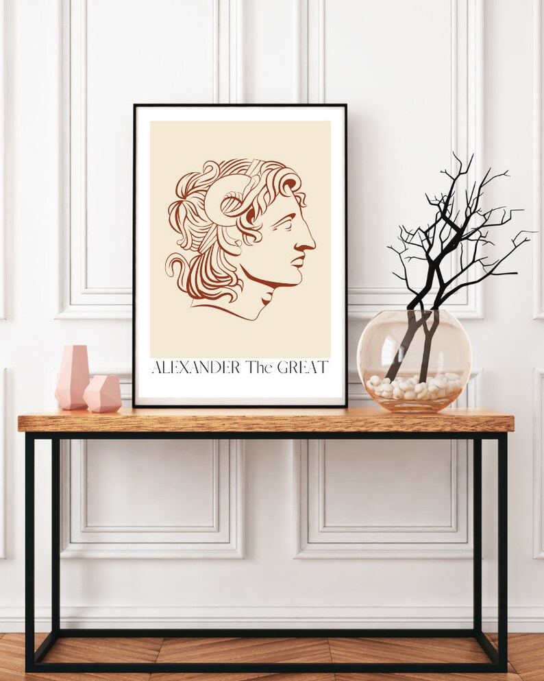Alexander the Great Poster, History Teacher Gift, Ancient History ...