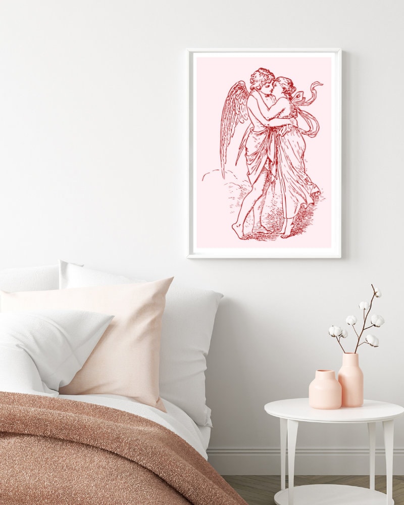 Cupid and Psyche Greek Mythology Art Myth of Greece - Etsy