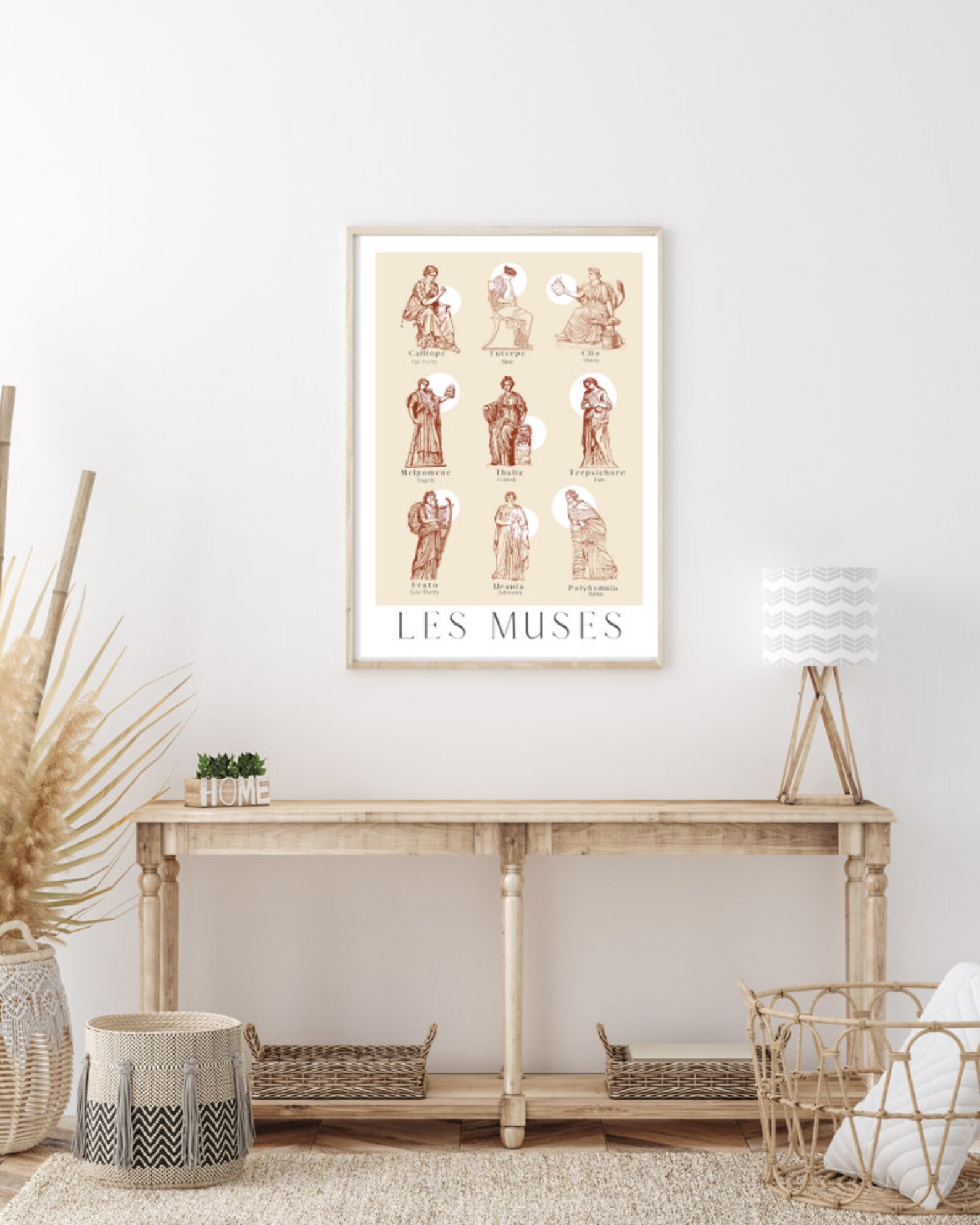 Les Muses Poster the Nine Muses Print Greek Muses Art - Etsy New Zealand